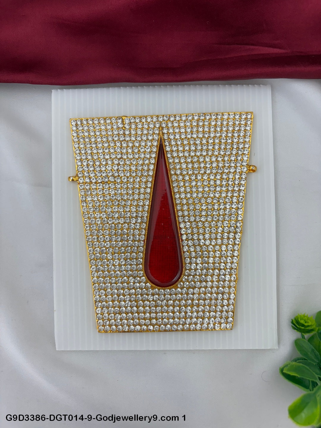 Deity God Vishnu Stone Namam – tagged "Square Stone Namam" – GodJewellery9