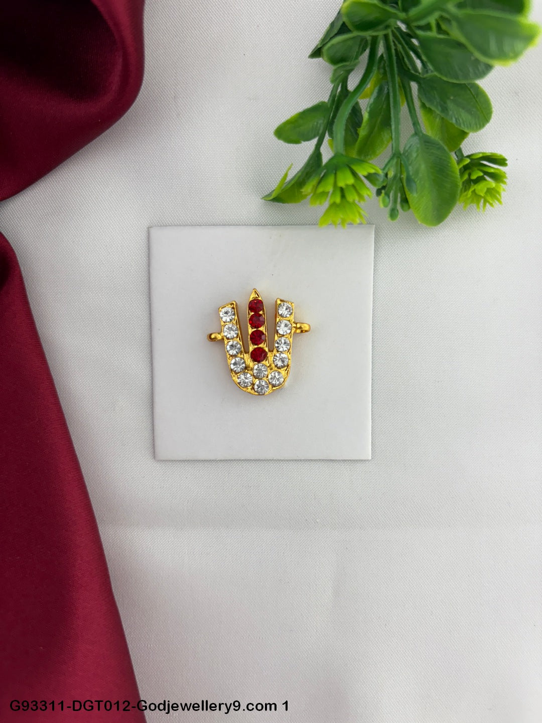 Small Stone Vishnu Namam for Deity God Idols – GodJewellery9 – tagged ...